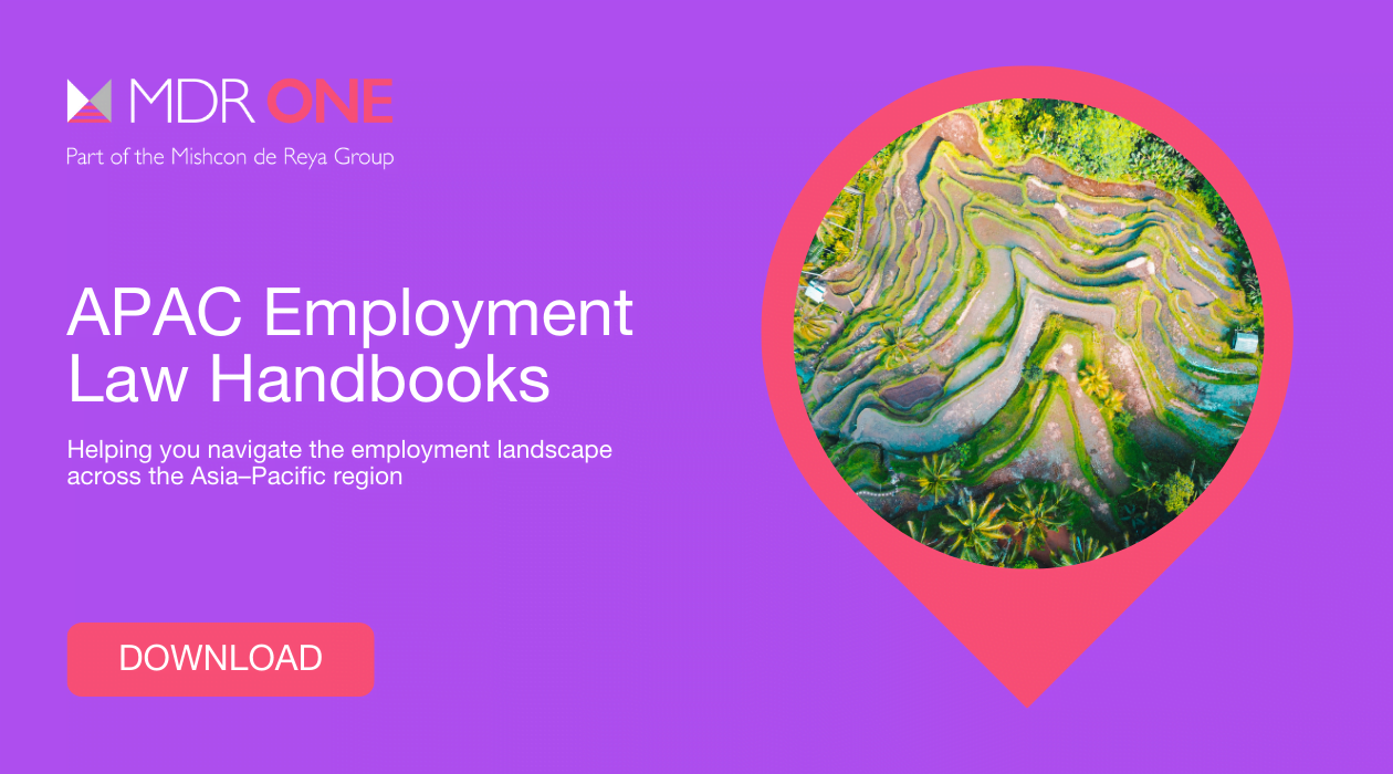 APAC Employment Law Handbooks | MDR ONE